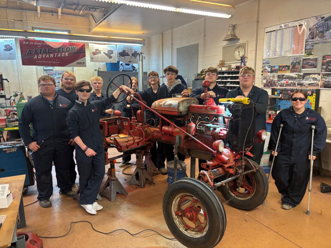 ‘A rich history’: FFA presents tractor restoration projects to Montgomery Area School Board ...